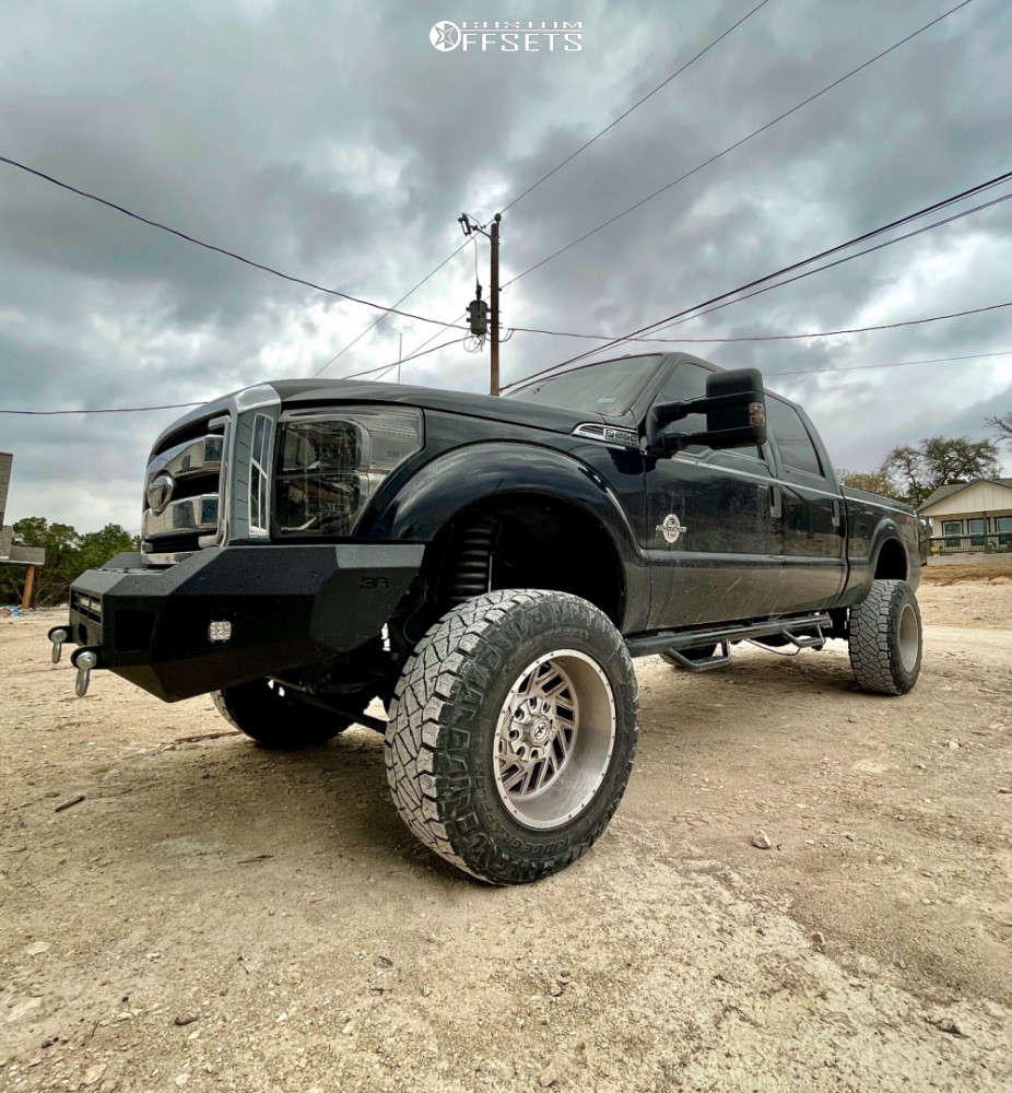 2013 Ford F-250 Super Duty with 20x12 -44 XF Flow Xfx-304 and 37/12 ...