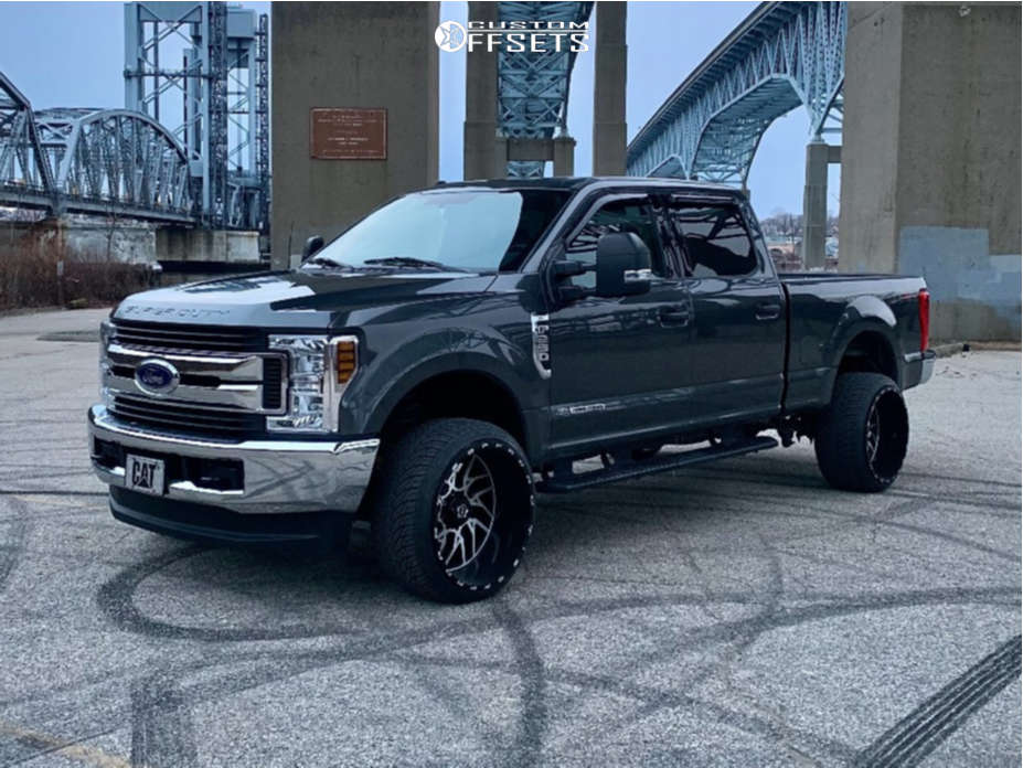2018 Ford F-250 Super Duty with 24x14 0 TIS Forged 544bm and 33/12.5R24 ...