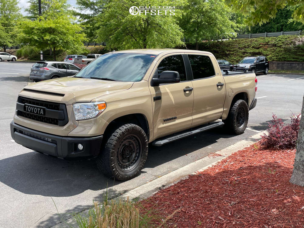 2017 Toyota Tundra with 20x10 0 Black Rhino Armory and 33/12.5R20 Nitto ...