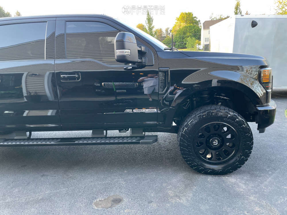 2020 Ford F-250 Super Duty with 20x9 1 Fuel Vector and 35/12.5R20 Toyo ...
