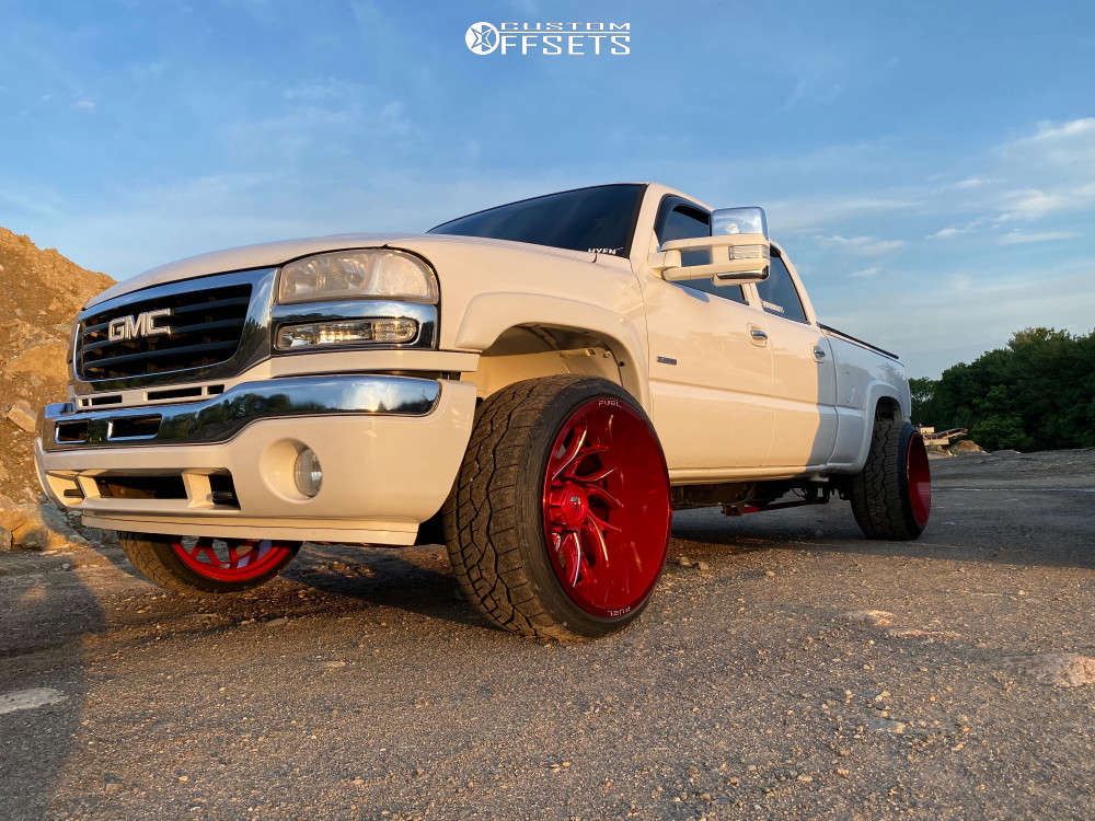 Fuel Runner 24x14 -75 Red | D74224408945 | Custom Offsets