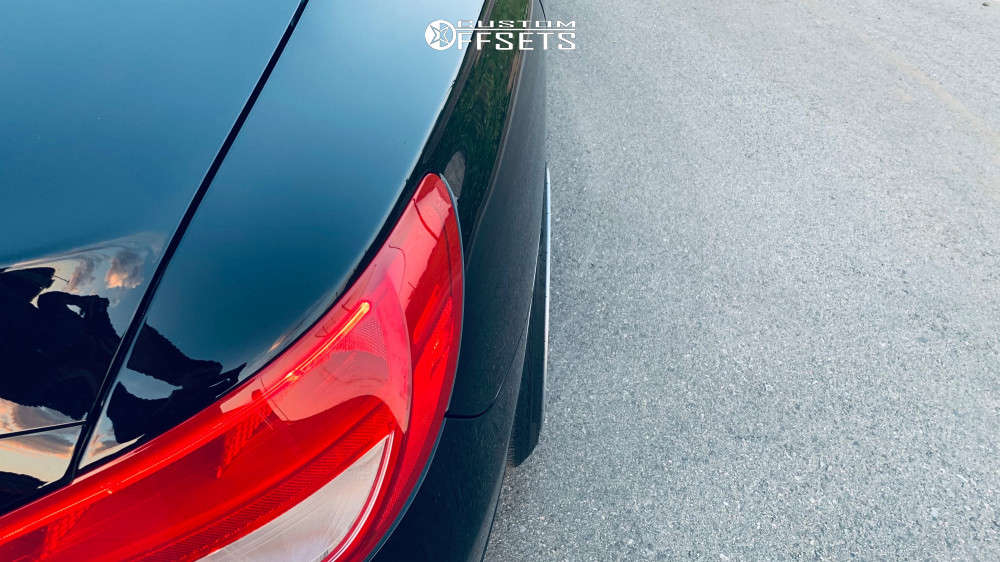 2018 Mercedes-Benz CLA250 with 18x9.5 35 Aodhan Aff7 and 225/40R18 ...