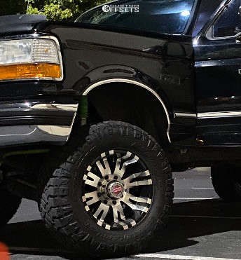 1994 Ford F-250 with 18x9.5 -19 Pro Comp 01 and 295/70R18 Nitto Ridge ...