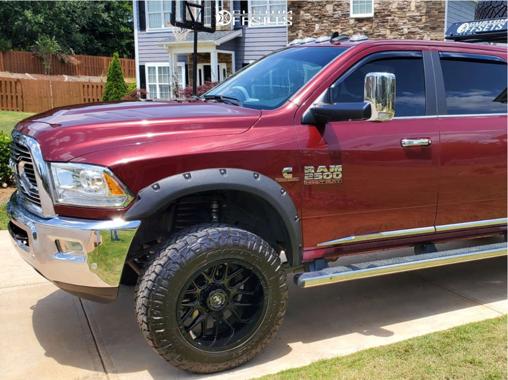 2017 Ram Ram 2500 with 20x12 -44 Motiv Offroad Magnus and 35/12.5R20 ...