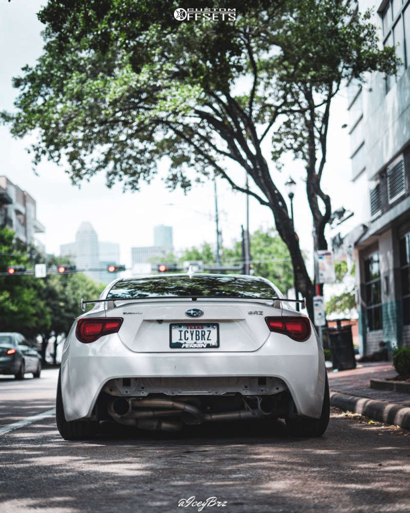 2018 Subaru BRZ with 18x9.5 22 Kansei Knp and 225/40R18 Achilles Atr ...