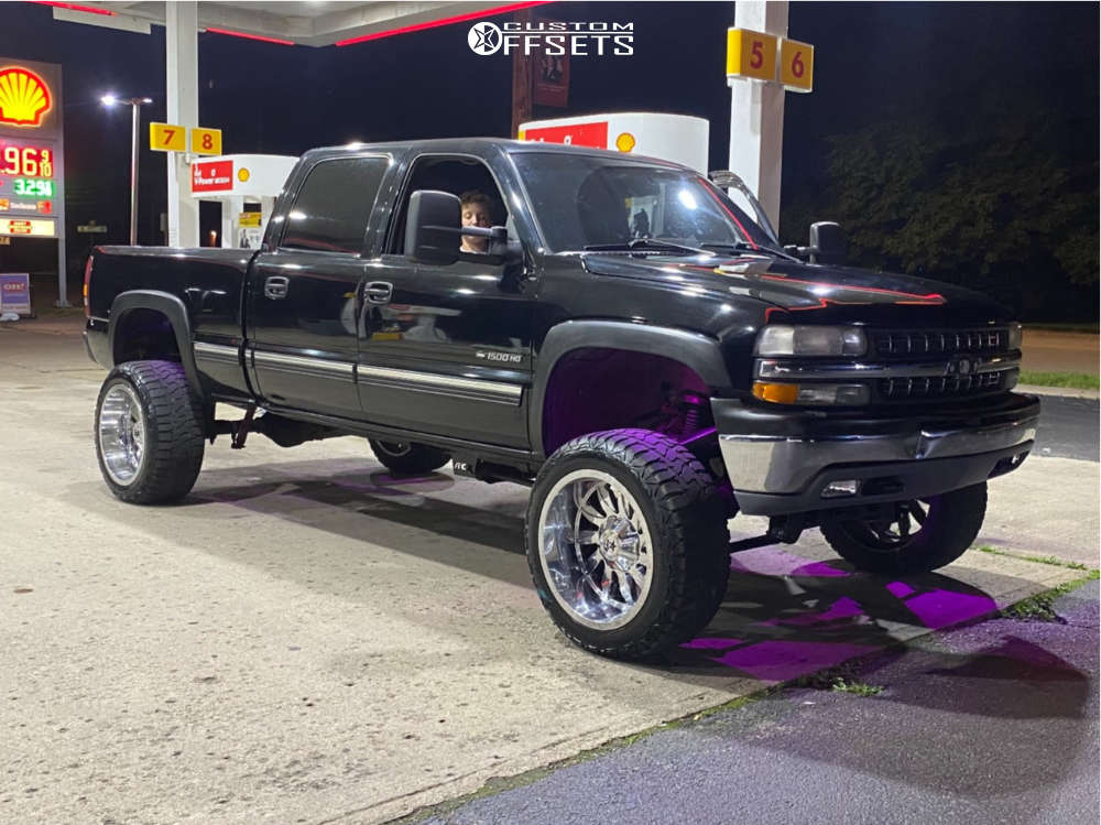 2001 Chevrolet Silverado 1500 HD with 22x12 -44 RBP 74r and 36/12.5R22 ...