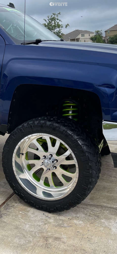 2014 Chevrolet Silverado 1500 with 24x12 0 American Force Octane Ss and ...