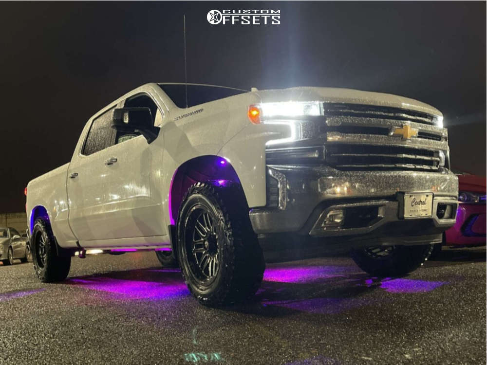 2019 Chevrolet Silverado 1500 with 20x9 1 Fuel Ignite and 35/11.5R20 ...