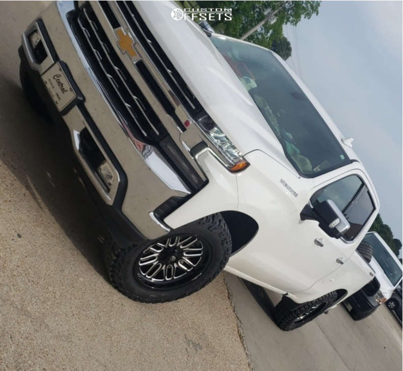 2019 Chevrolet Silverado 1500 with 20x9 1 Fuel Ignite and 35/11.5R20 ...