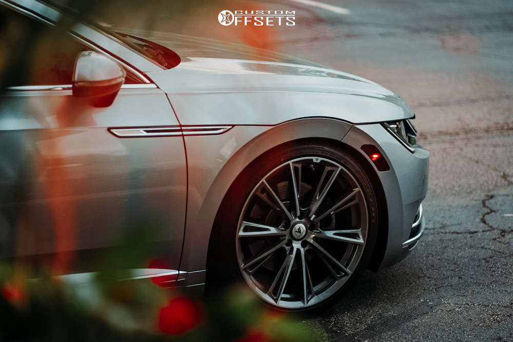 2019 Volkswagen Arteon with 20x9 35 Asanti ABL-30 and 245/35R20 Falken ...