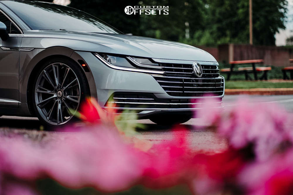 2019 Volkswagen Arteon with 20x9 35 Asanti ABL-30 and 245/35R20 Falken ...