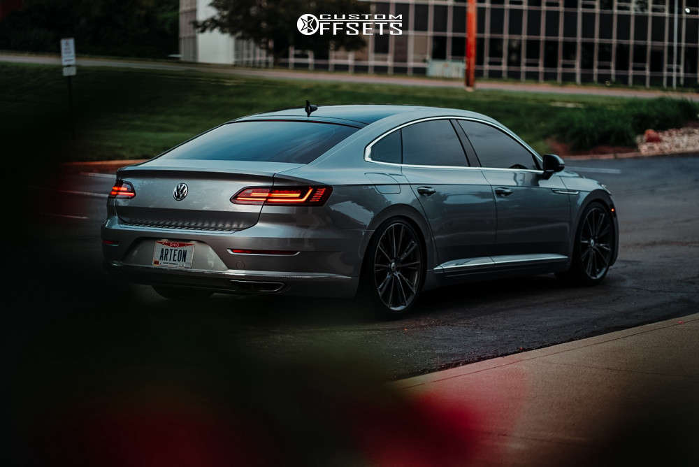 2019 Volkswagen Arteon with 20x9 35 Asanti ABL-30 and 245/35R20 Falken ...