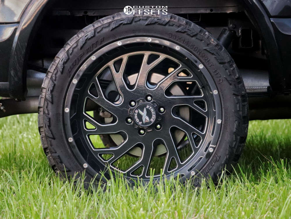 2015 Ford F-150 with 22x14 -76 Xtreme Force Xf008 and 33/14.5R22 AMP ...