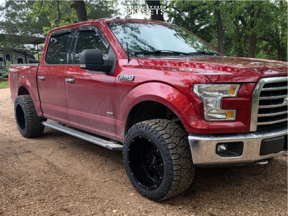2015 Ford F-150 with 20x12 -51 Vision Rocker and 33/12.5R20 Venom Power ...