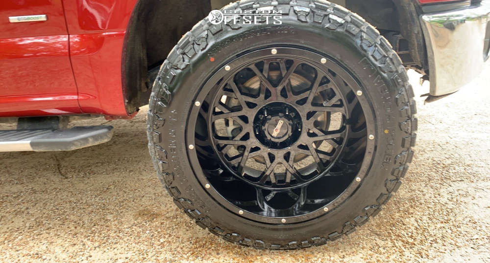 2015 Ford F-150 with 20x12 -51 Vision Rocker and 33/12.5R20 Venom Power ...