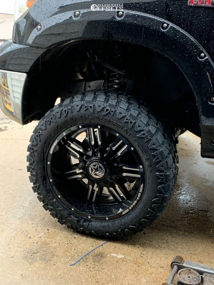 2010 Toyota Tundra with 20x10 -24 Anthem Off-Road Equalizer and 33/12 ...
