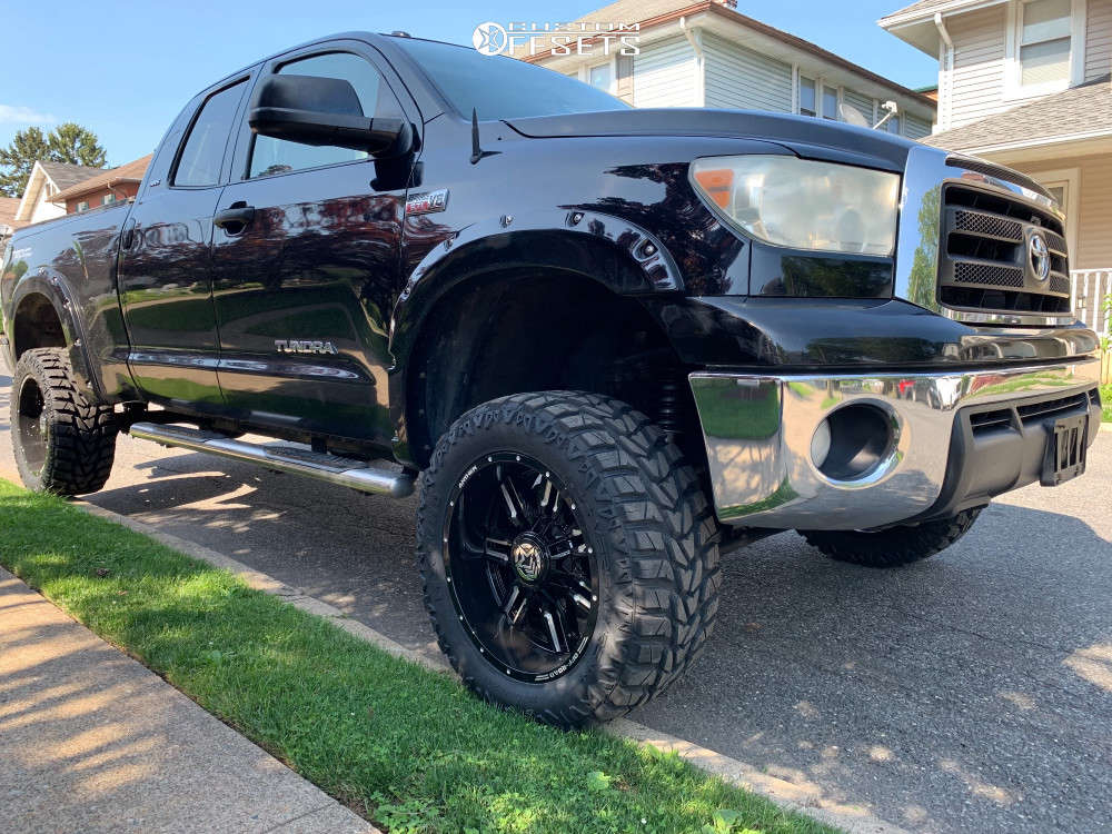 2010 Toyota Tundra with 20x10 -24 Anthem Off-Road Equalizer and 33/12 ...