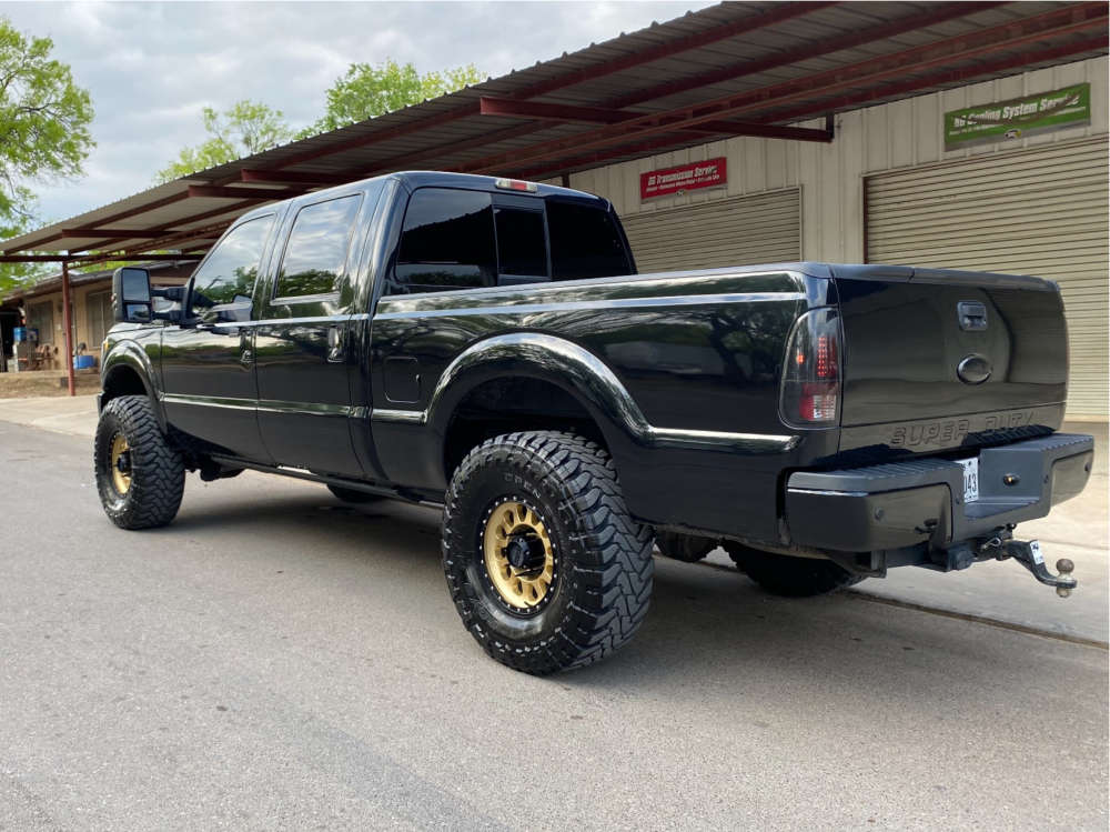 2011 Ford F-250 Super Duty with 17x8.5 0 Method Mr315 and 37/13.5R17 ...