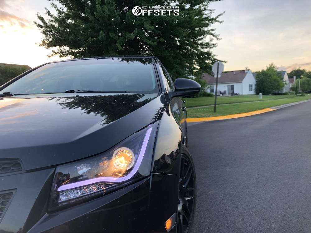 2011 Chevrolet Cruze with 18x8 40 Petrol P6a and 225/35R18 Toyo Tires ...