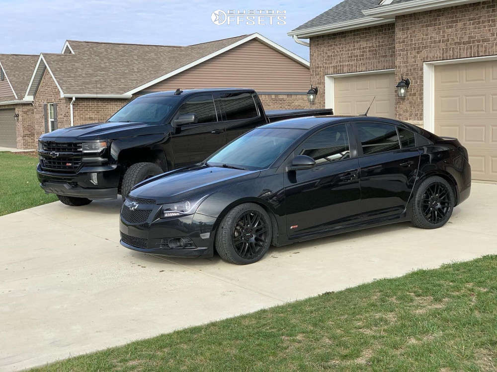 2011 Chevrolet Cruze with 18x8 40 Petrol P6a and 225/35R18 Toyo Tires ...