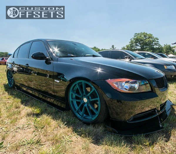 2006 BMW 325xi with 19x8.5 35 Rotiform Spf and 235/35R19 Thunderer M/t ...
