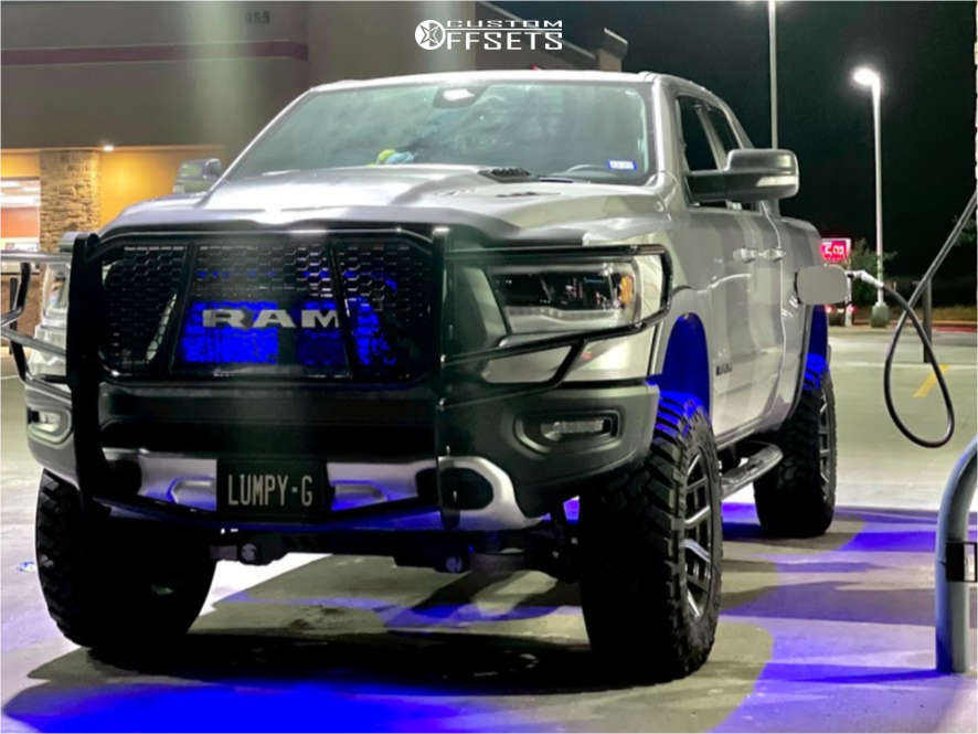 2020 Ram 1500 with 20x10 -18 Fuel Rage and 35/12.5R20 Nitto Ridge ...