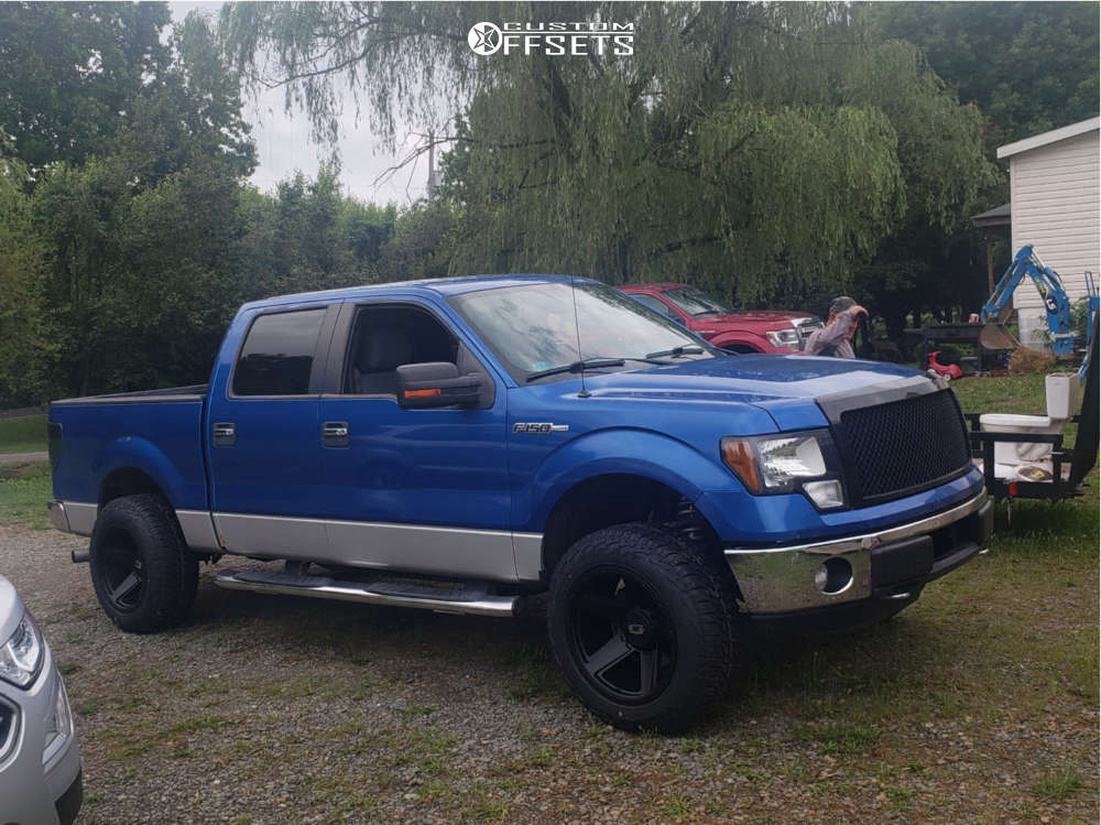 2011 Ford F-150 with 20x11.5 -44 Vision Empire and 275/60R20 Falken ...