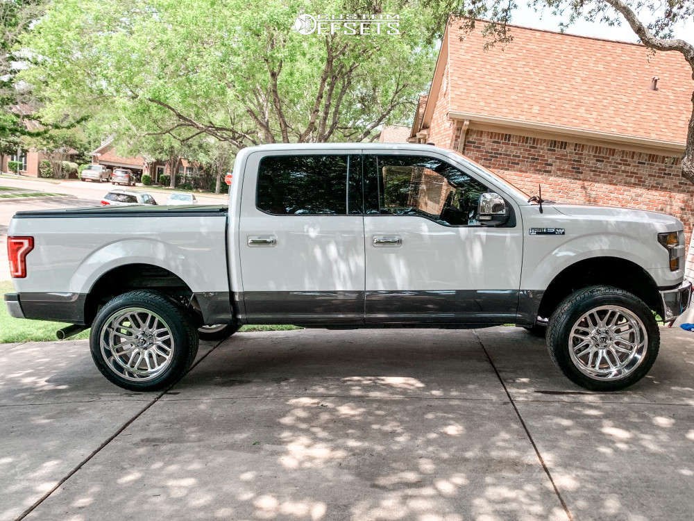 2017 Ford F-150 with 22x12 -44 Fuel Ignite and 305/45R22 General Uhp ...