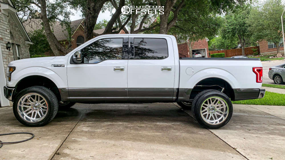2017 Ford F-150 with 22x12 -44 Fuel Ignite and 305/45R22 General Uhp ...