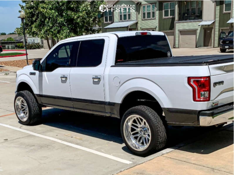 2017 Ford F-150 with 22x12 -44 Fuel Ignite and 305/45R22 General Uhp ...