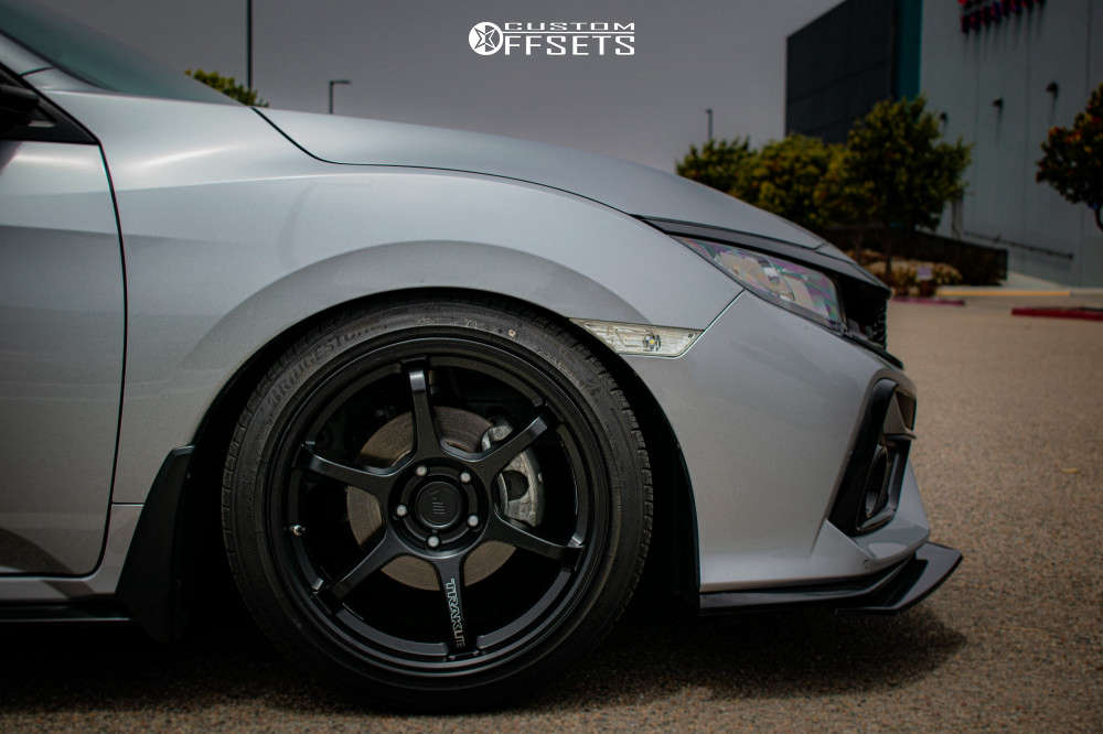 2019 Honda Civic Wheel Offset Flush Lowering Springs | 1741808 | Custom ...