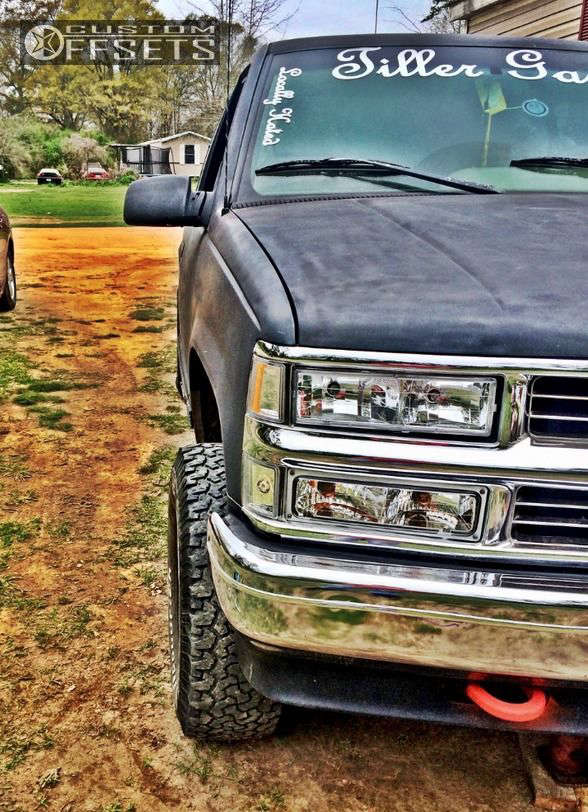 1996 Chevrolet K1500 with 15x8 0 Cragar D Window and 33/12.5R15 ...