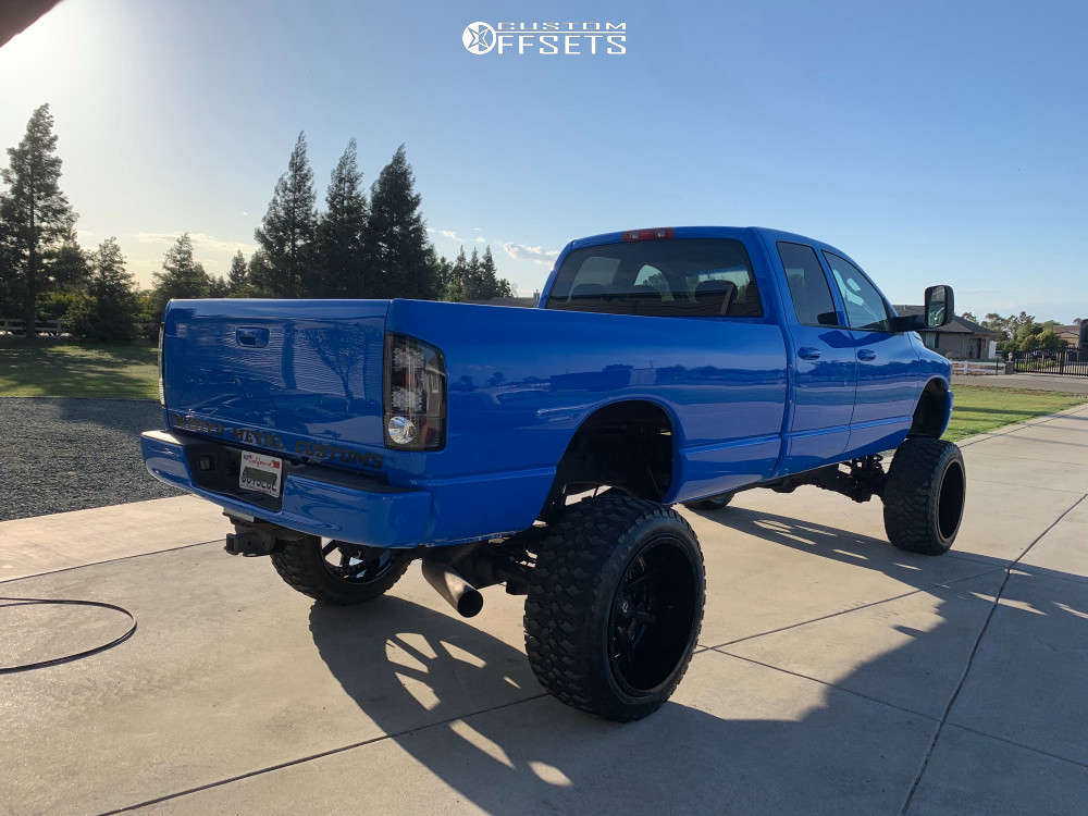 2003 Dodge Ram 3500 Hella Stance >5" Suspension Lift 7.5" & Body 3 ...