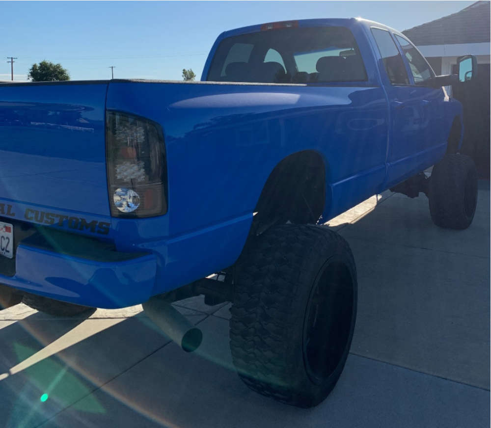 2003 Dodge Ram 3500 Hella Stance >5" Suspension Lift 7.5" & Body 3 ...