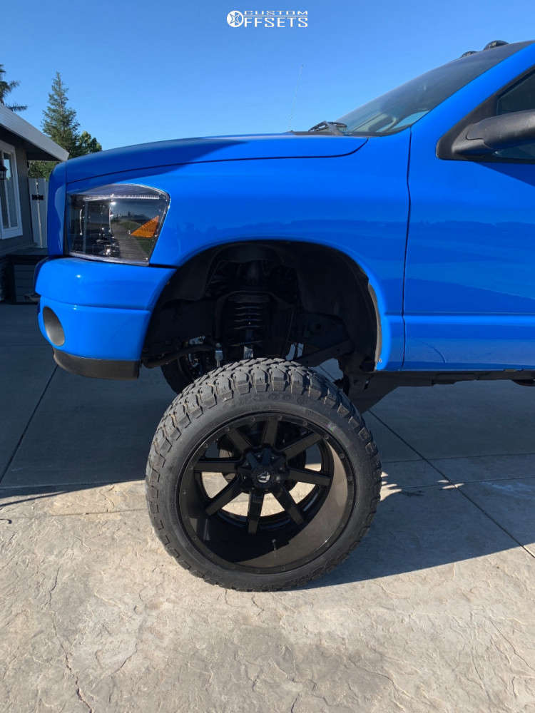 2003 Dodge Ram 3500 Hella Stance >5" Suspension Lift 7.5" & Body 3 ...