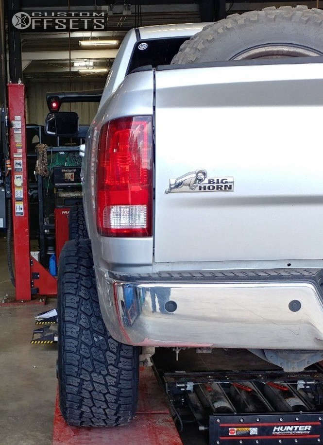 2015 Ram 2500 with 20x12 -44 Hostile Alpha and 325/60R20 Nitto Terra ...