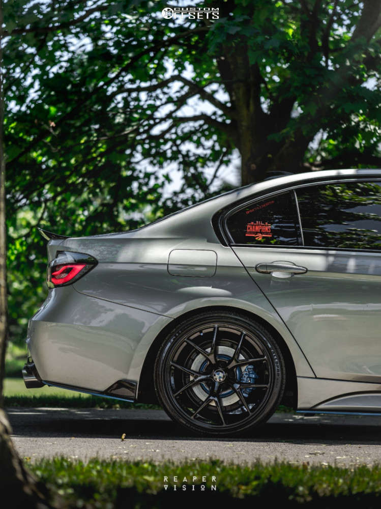 2013 BMW 328i XDrive with 19x8.5 35 Dai Alloys AKUMA and 245/35R19 ...