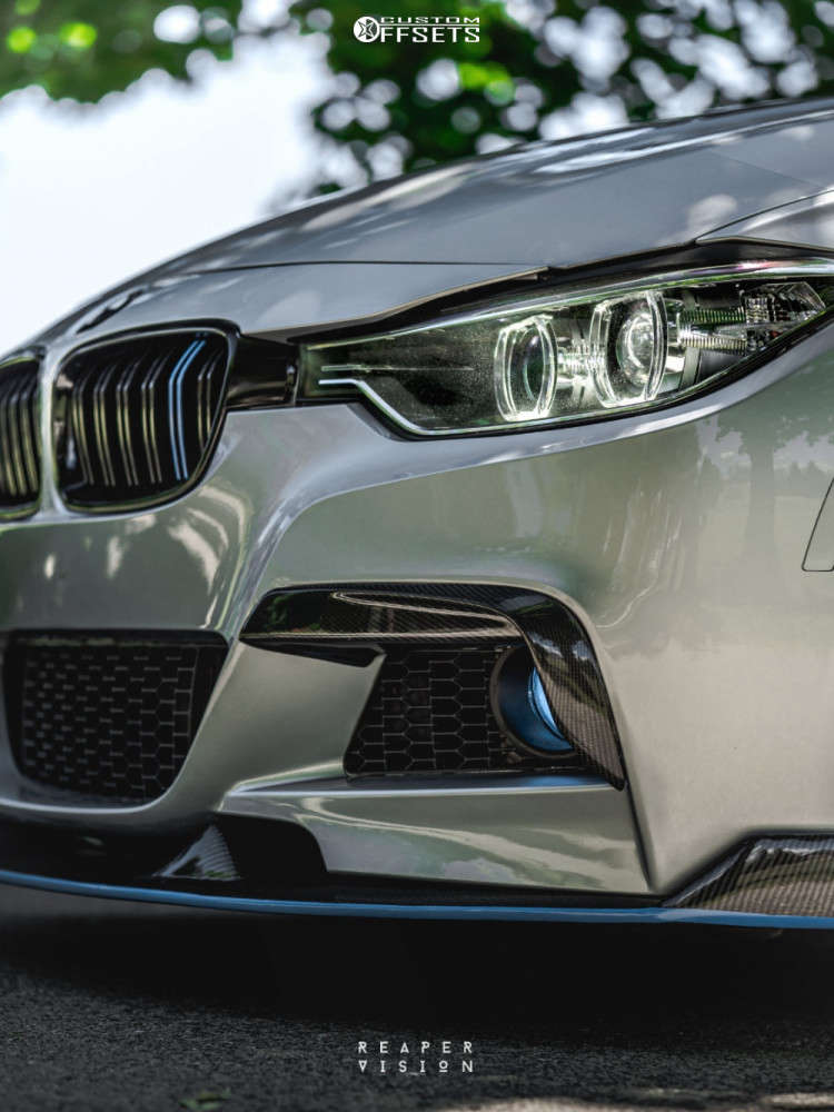 2013 BMW 328i XDrive with 19x8.5 35 Dai Alloys AKUMA and 245/35R19 ...