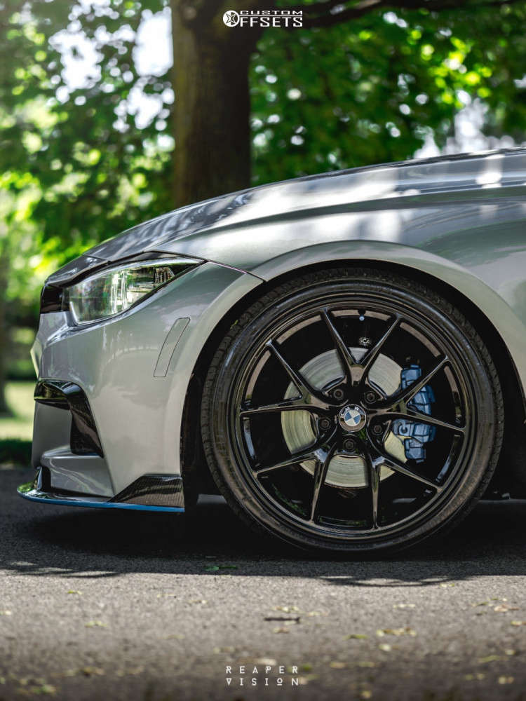 2013 BMW 328i XDrive with 19x8.5 35 Dai Alloys AKUMA and 245/35R19 ...