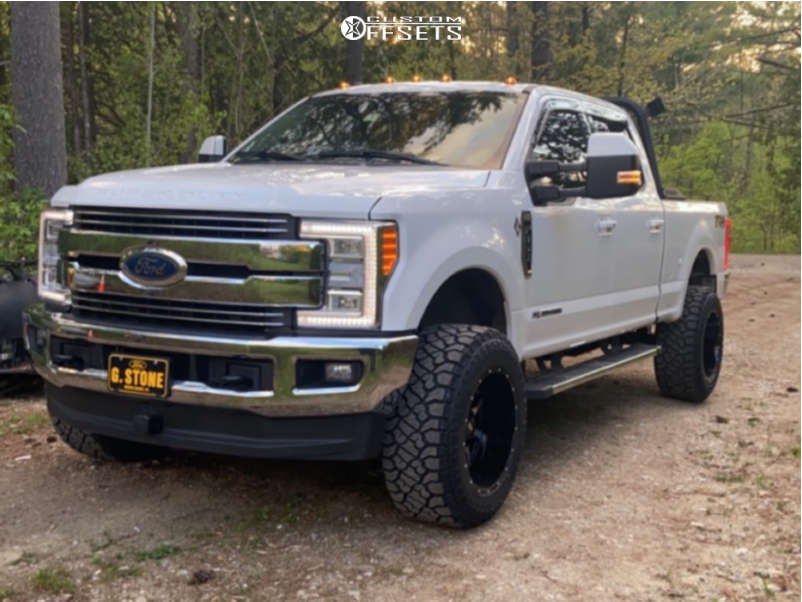 2018 Ford F-350 Super Duty with 20x12 -44 Moto Metal Mo970 and 35/12 ...