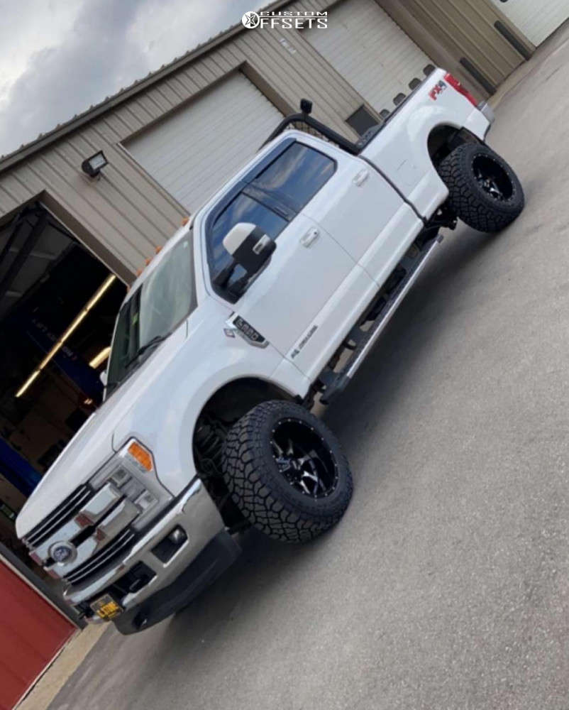 2018 Ford F-350 Super Duty with 20x12 -44 Moto Metal Mo970 and 35/12 ...