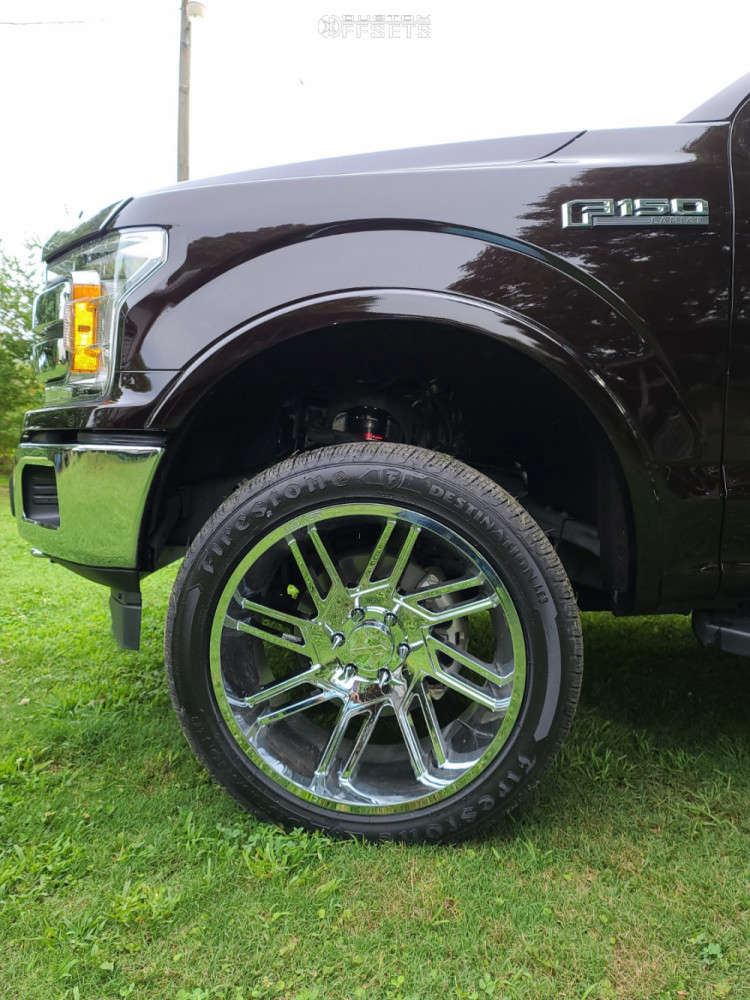 2020 Ford F-150 with 22x10 -25 ARKON OFF-ROAD DaVinci and 285/45R22 ...