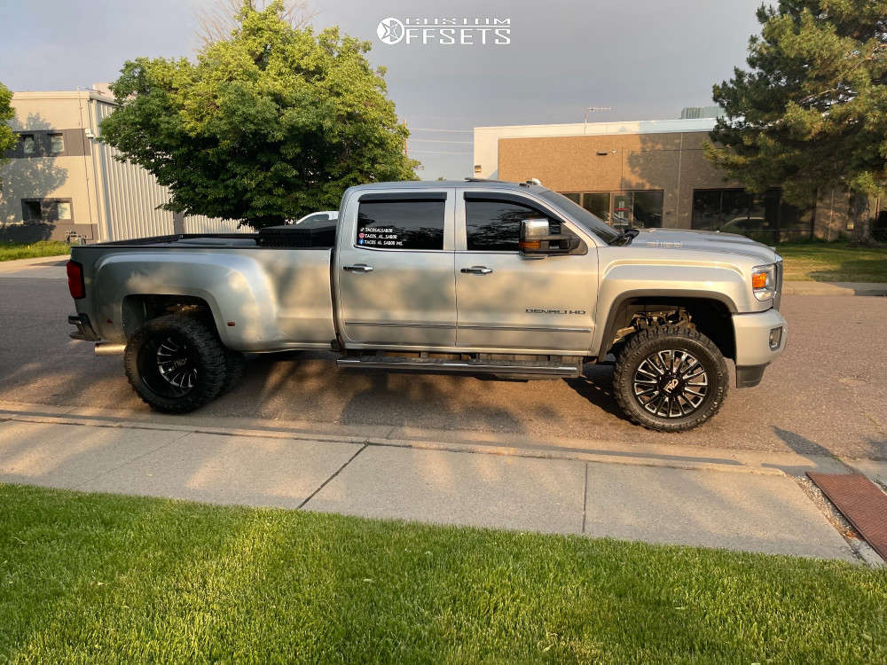 2018 GMC Sierra 3500 HD with 22x8.5 0 Cali Offroad Summit and 35/12 ...