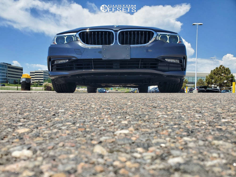 2018 BMW 540i XDrive with 18x9 25 MRR Gf7 and 255/40R18 BFGoodrich G ...