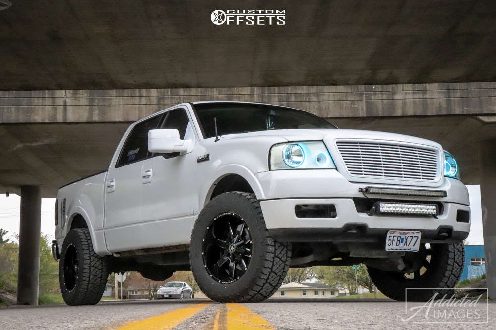 2004 Ford F-150 with 20x10 -25 Lonestar Gunslinger and 35/12.5R20 ...
