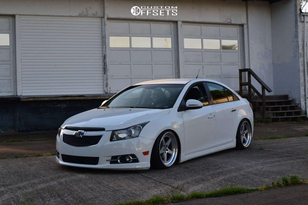 2012 Chevrolet Cruze Wheel Offset Flush Coilovers | 1746891 | Custom ...