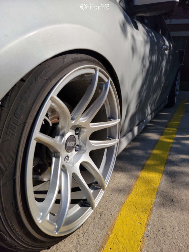 2013 Toyota Camry with 19x10.5 22 ESR Cs8 and 225/40R19 Nitto Motivo ...