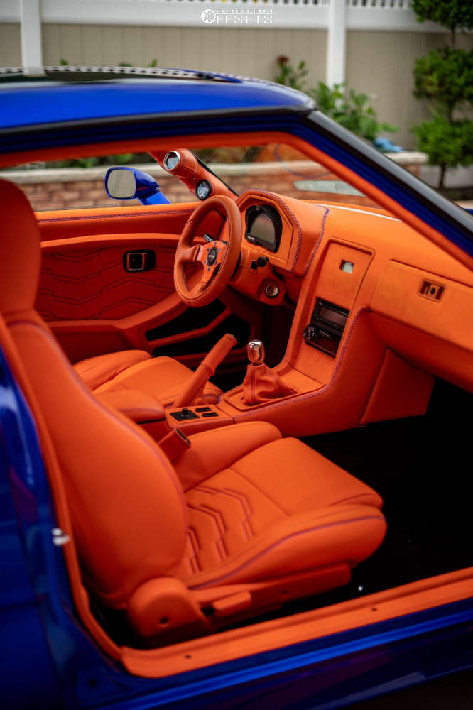 1985 Mazda RX-7 with 18x12.5 0 BBS Rs and 235/35R18 Michelin Super ...