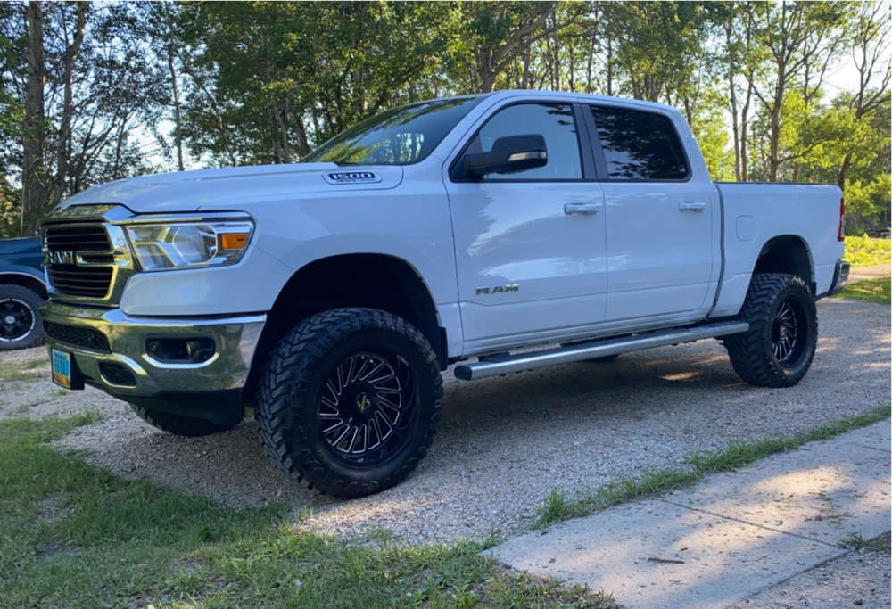 2021 Ram 1500 with 20x10 -25 ARKON OFF-ROAD Caesar and 35/12.5R20 ...