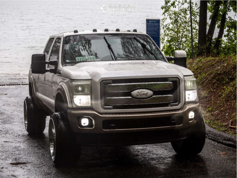 2012 Ford F-250 Super Duty with 24x14 -72 Tuff T2a and 33/12.5R24 ...